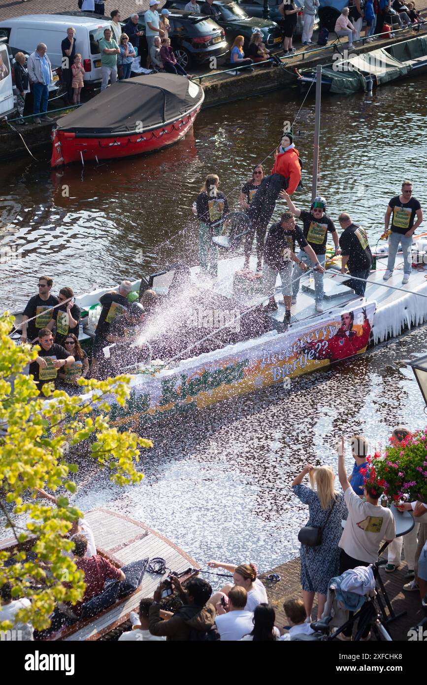 28. 06. 2024 Leiden, Netherlands, Lakenfest, celebration of the of ...
