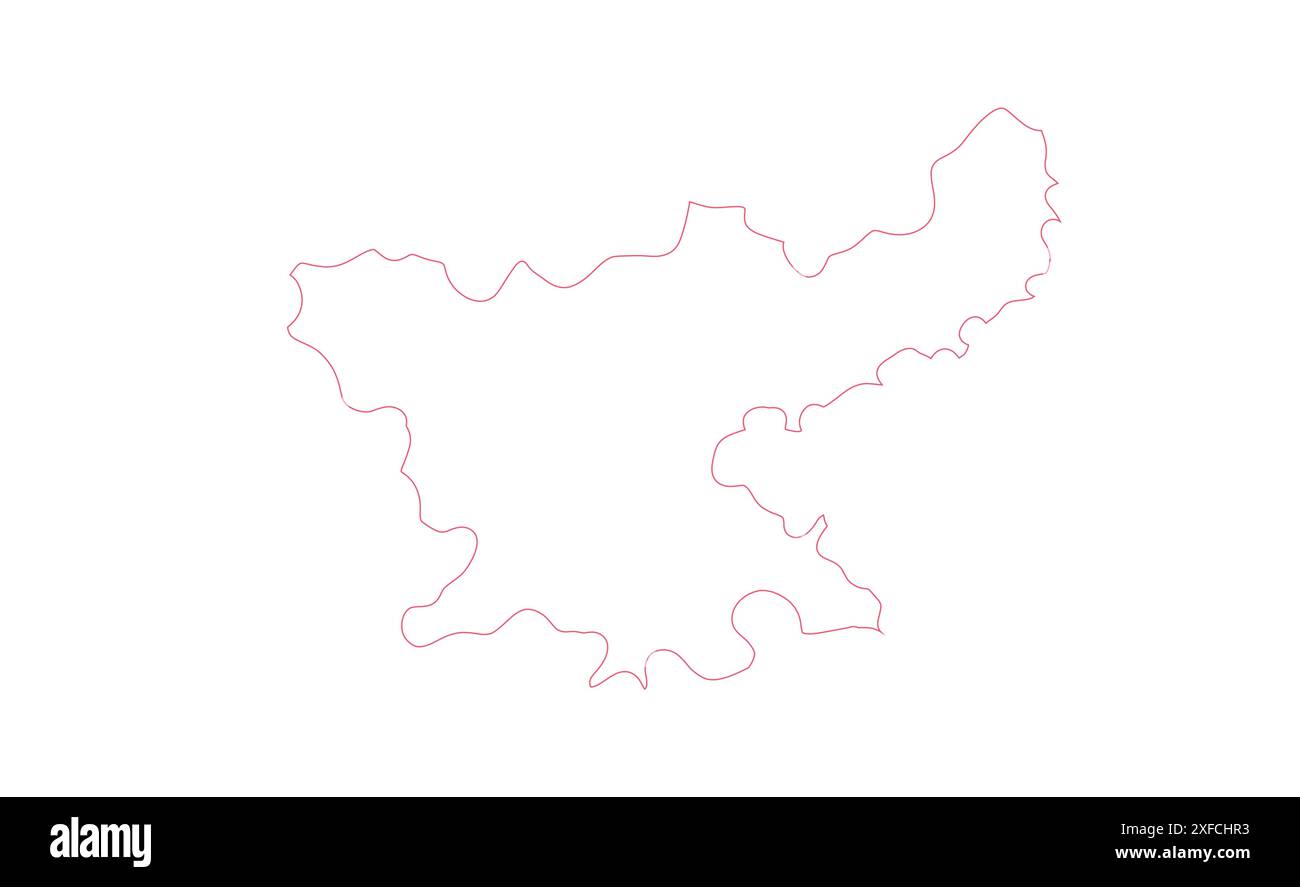 Jharkhand Map outline1, State of India, Republic of India, government ...
