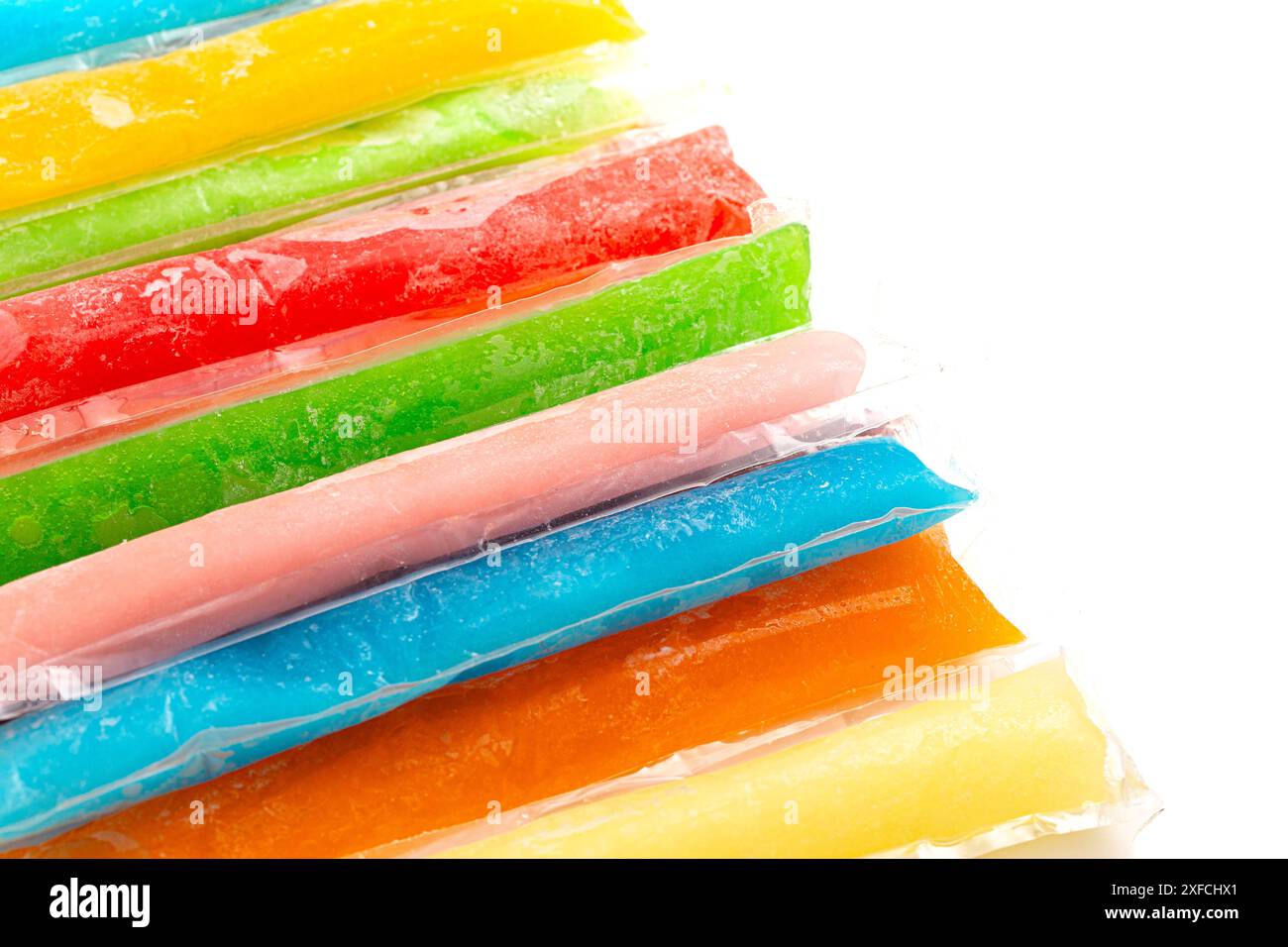 Melting popsicles white background hi-res stock photography and images ...