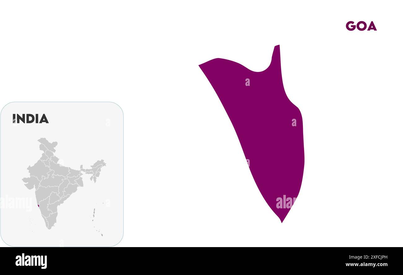 Goa State Map1, State of India, Republic of India, government ...