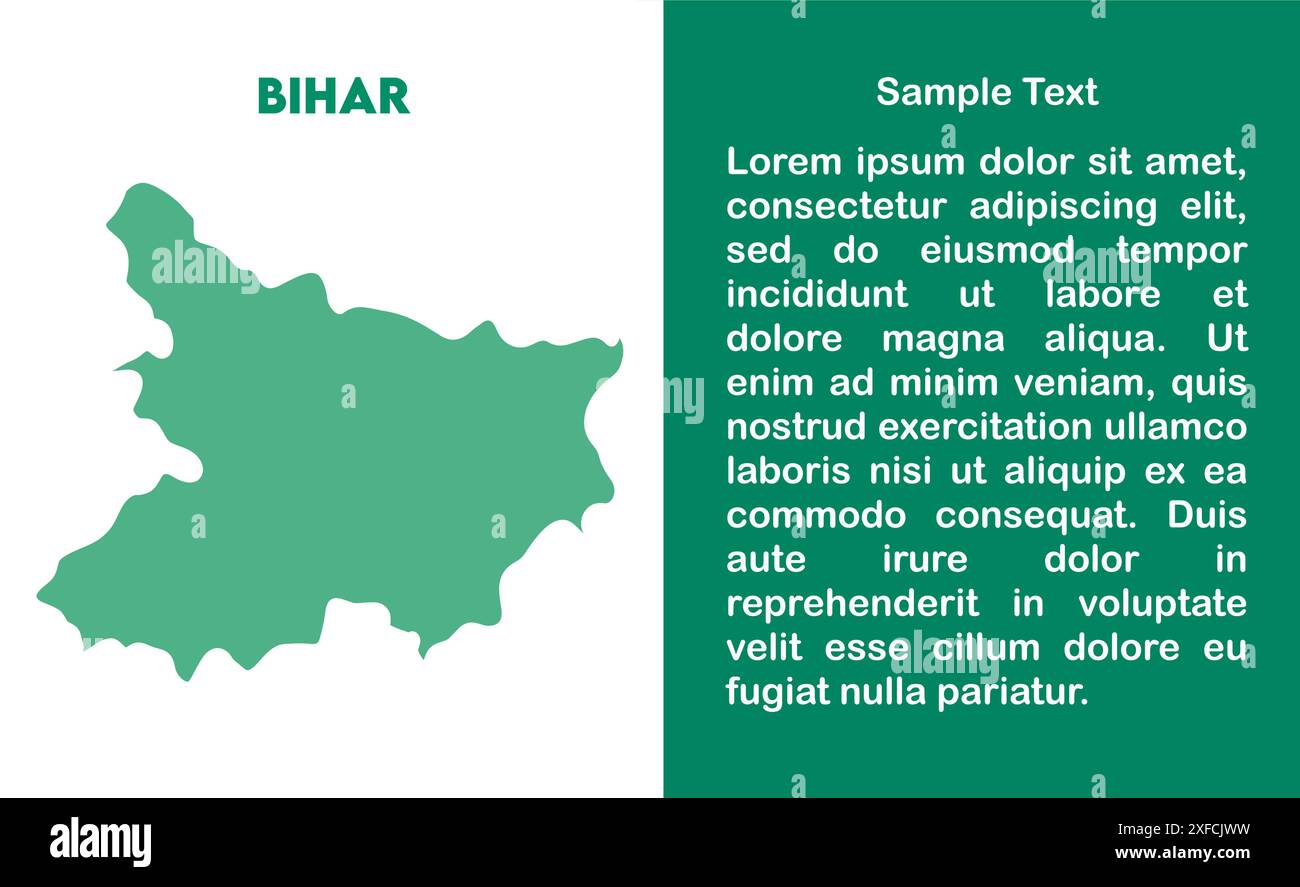Bihar Map design1, State of India, Republic of India, government ...