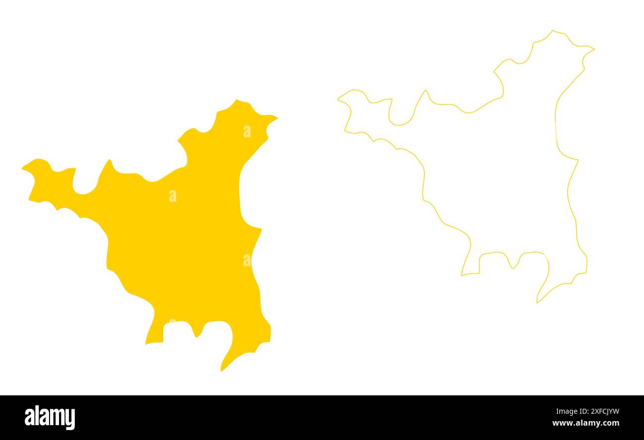Haryana State Map vector1, State of India, Republic of India ...