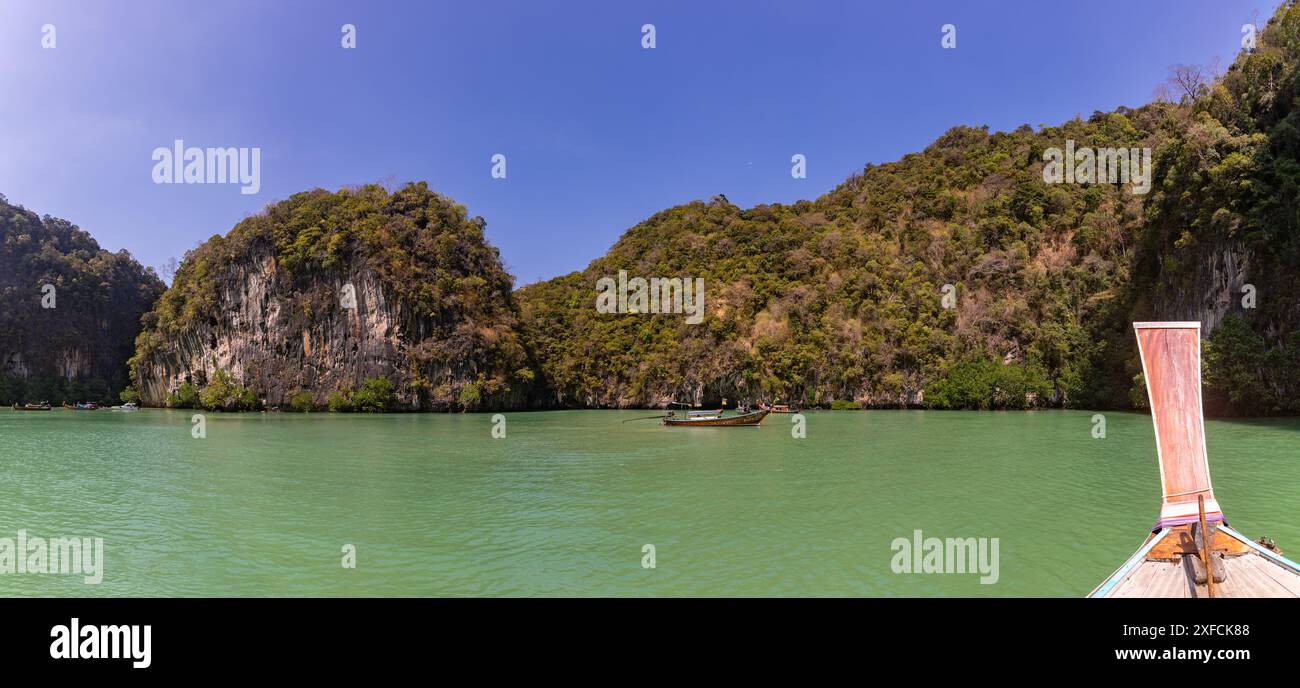A picture of the Blue Lagoon at the Koh Hong Island Stock Photo - Alamy