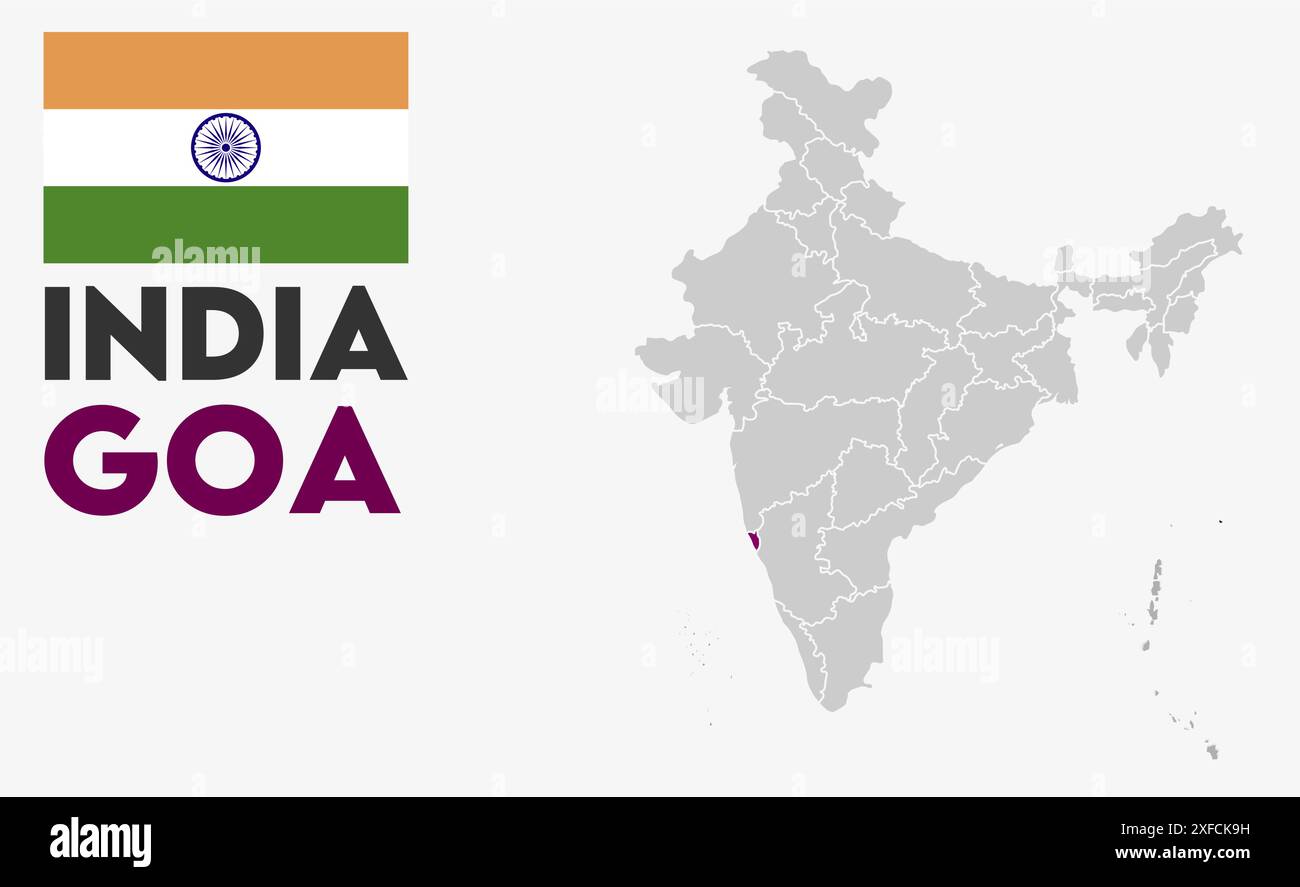 Goa Map image1, State of India, Republic of India, government ...