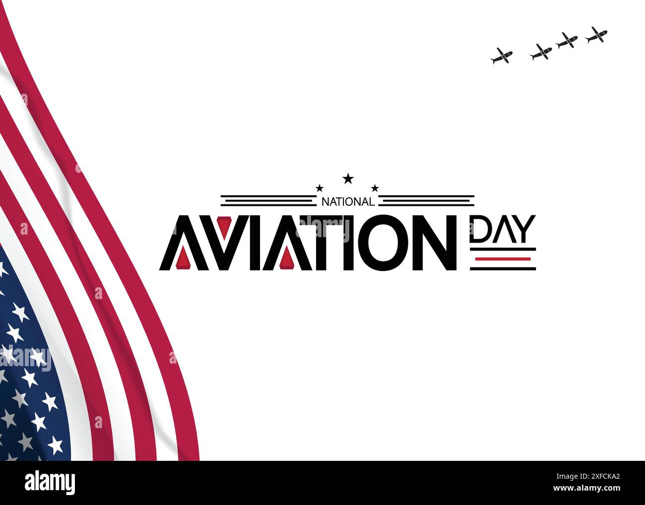 Aviation Day logo featuring a plane flying over clouds with the sun in ...