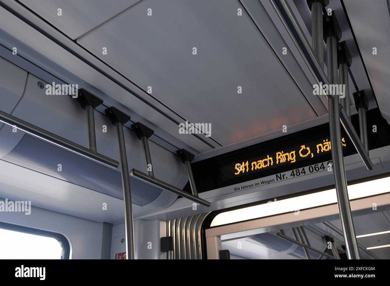 S-Bahn der Linie S41 Ringbahn. S-Bahn S41 *** S-Bahn line S41 Ringbahn S-Bahn S41 Stock Photo ...