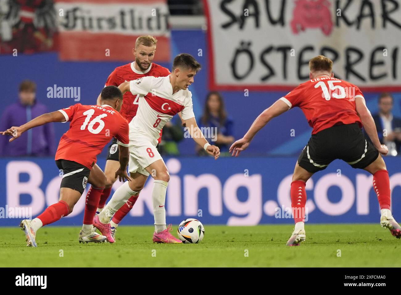 Leipzig, Germany. 02nd July, 2024. during the Euro 2024 soccer match ...