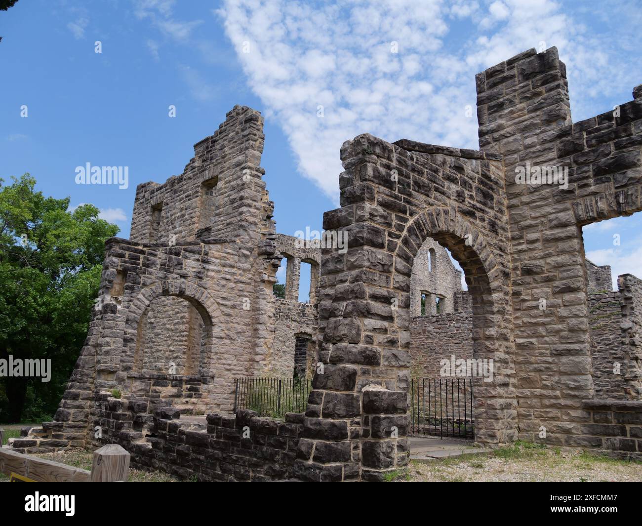 Camdenton, Missouri - June 22, 2024: Ha Ha Tonka State Park Castle ...