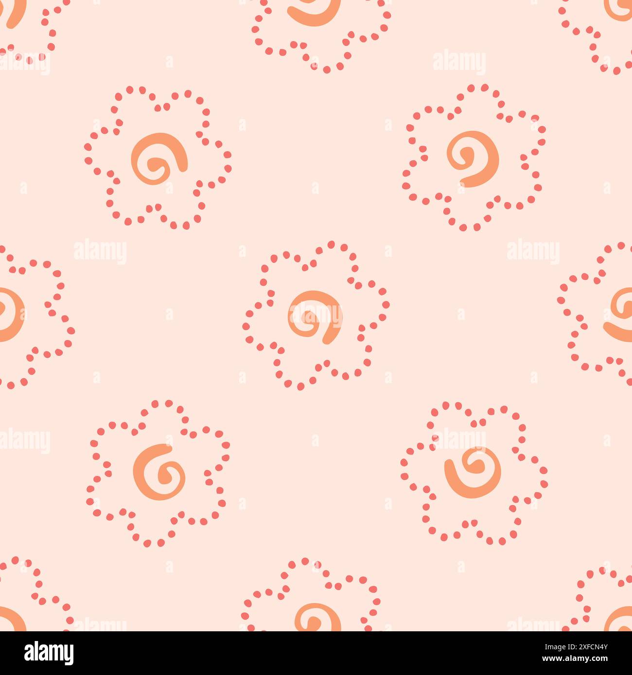 Peach fuzz botanical texture vector background with color of the year ...