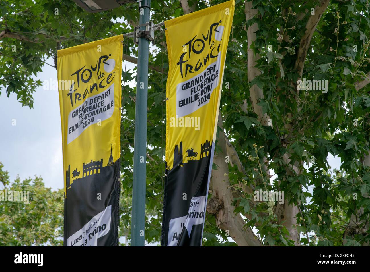 Tour of France: the colors and logos of all the cities it passes ...