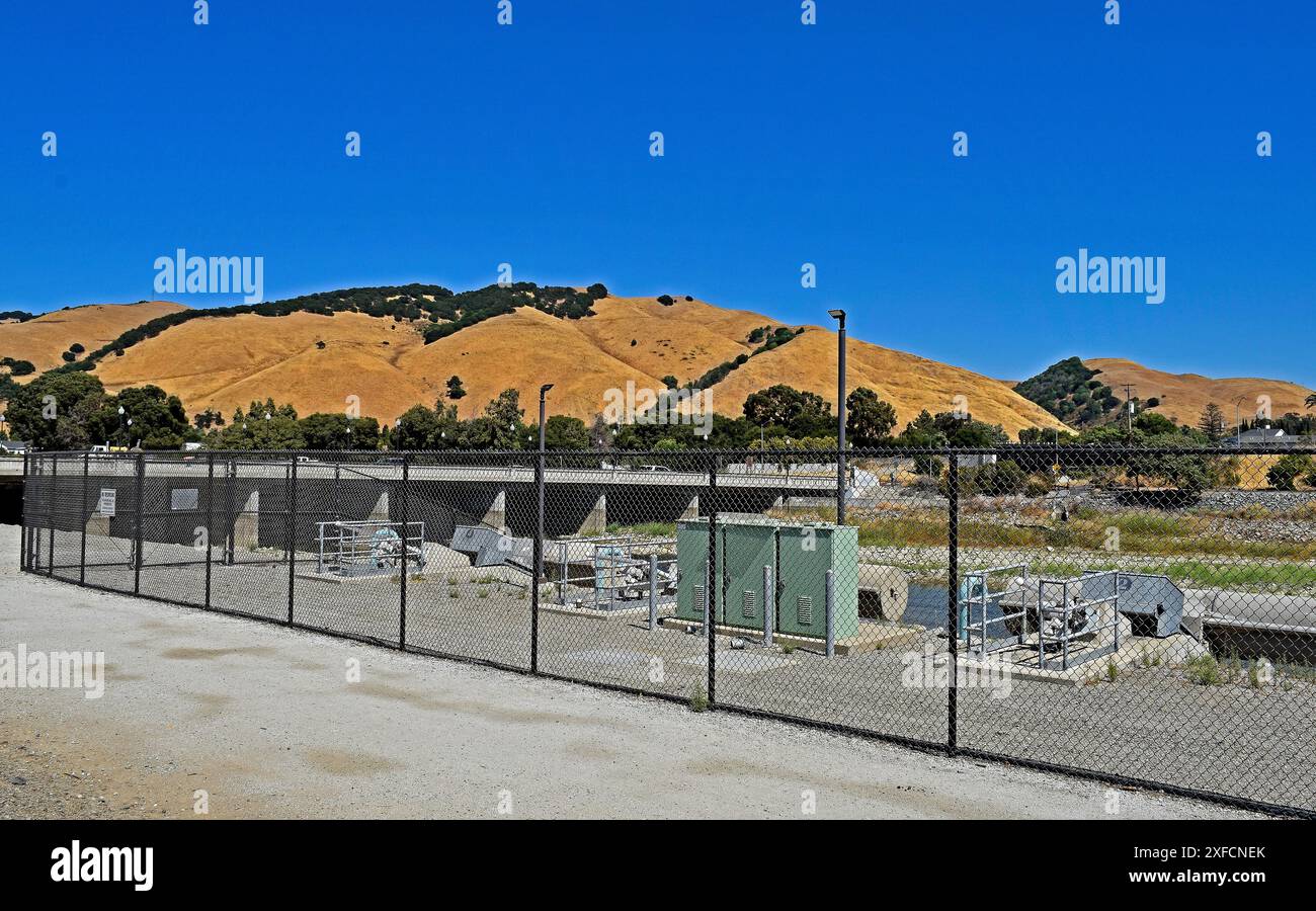 facility along the Alameda Creek flood control channel in Fremont ...