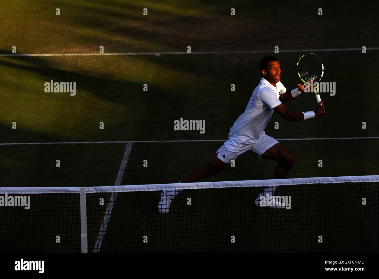 Felix auger alliasime wimbledon felix auger alliasime wimbledon 2024 hi-res stock photography ...