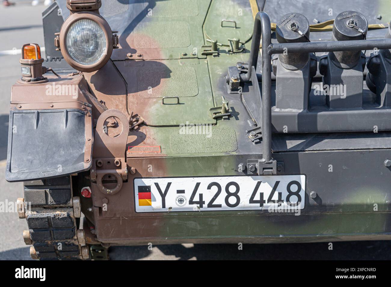 German army Wiesel 1 armed with TOW anti-tank missile weapon station ...