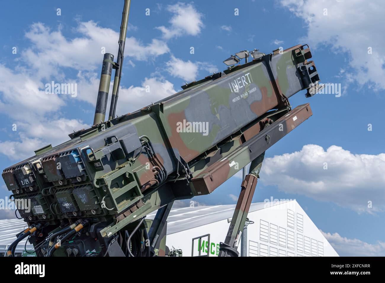 A German Army Patriot surface-to-air missile system Stock Photo - Alamy