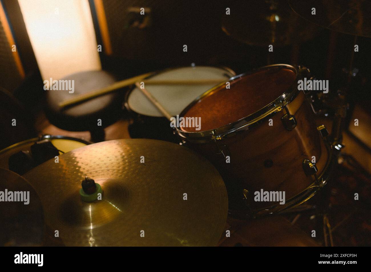 Equipment set up recording hi-res stock photography and images - Alamy