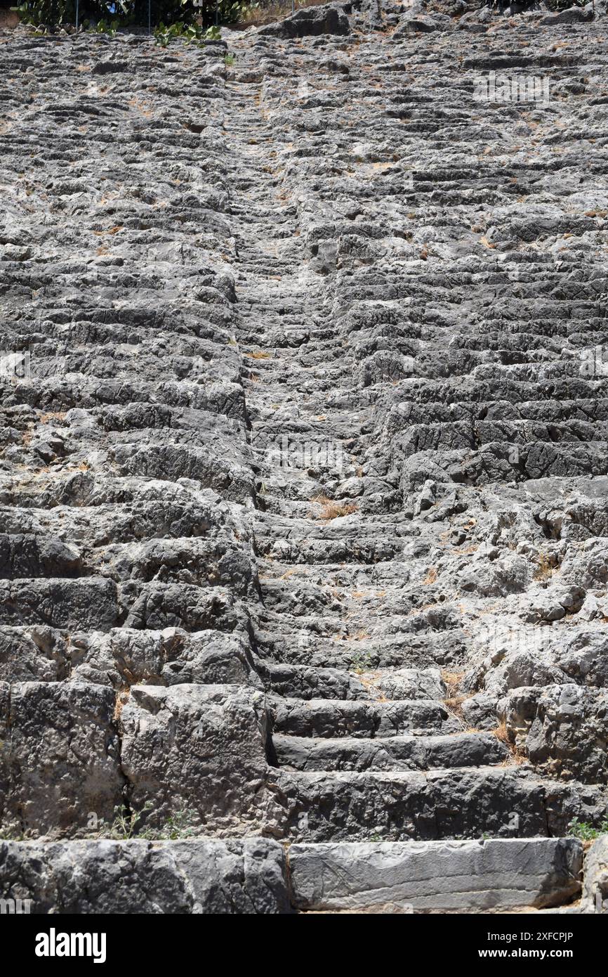 ancient Argos theater in Peloponnese, South of Greece Stock Photo - Alamy