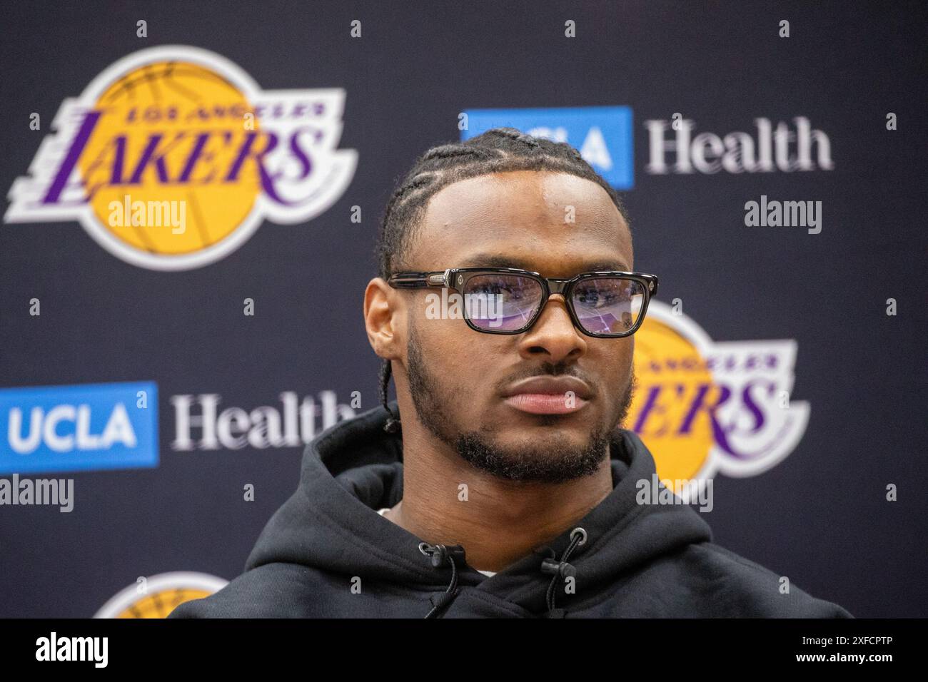 Los Angeles, California, USA. 2nd July, 2024. Los Angeles Lakers new ...