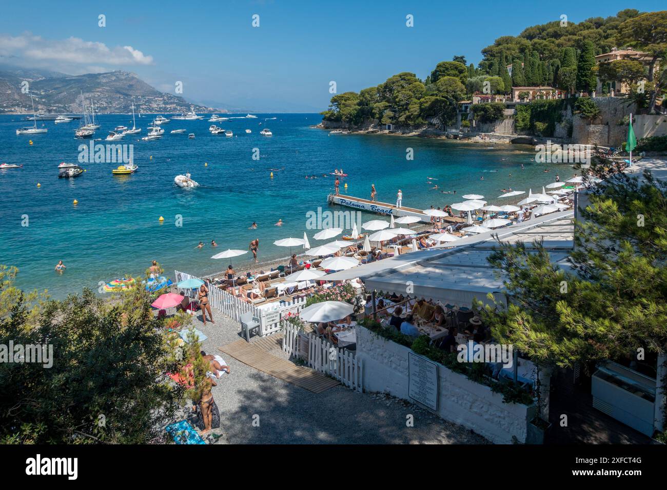 Saint jean cap ferrat beach hi-res stock photography and images - Alamy