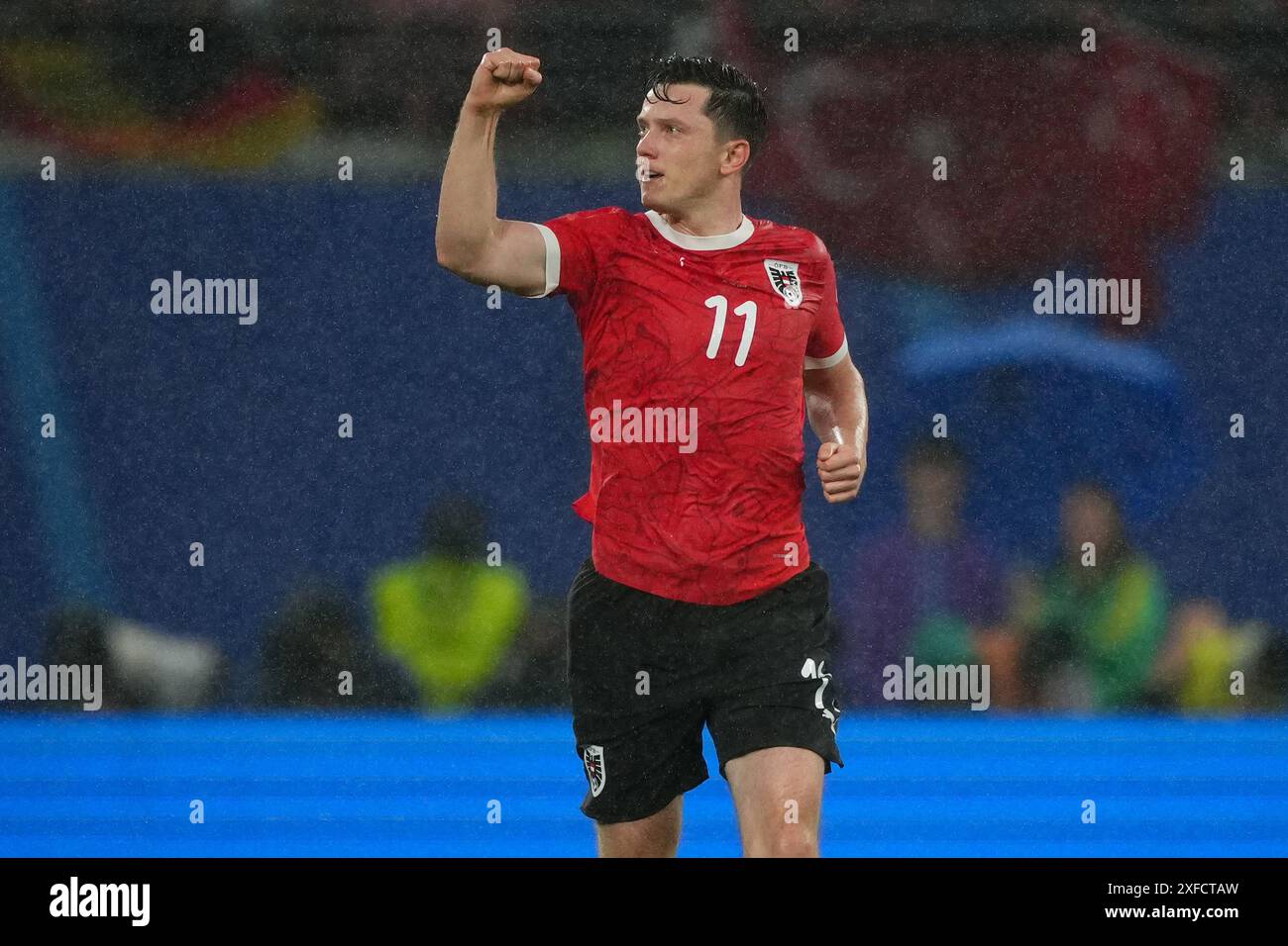 Leipzig, Germany. 02nd July, 2024. Michael Gregoritsch of Austria ...