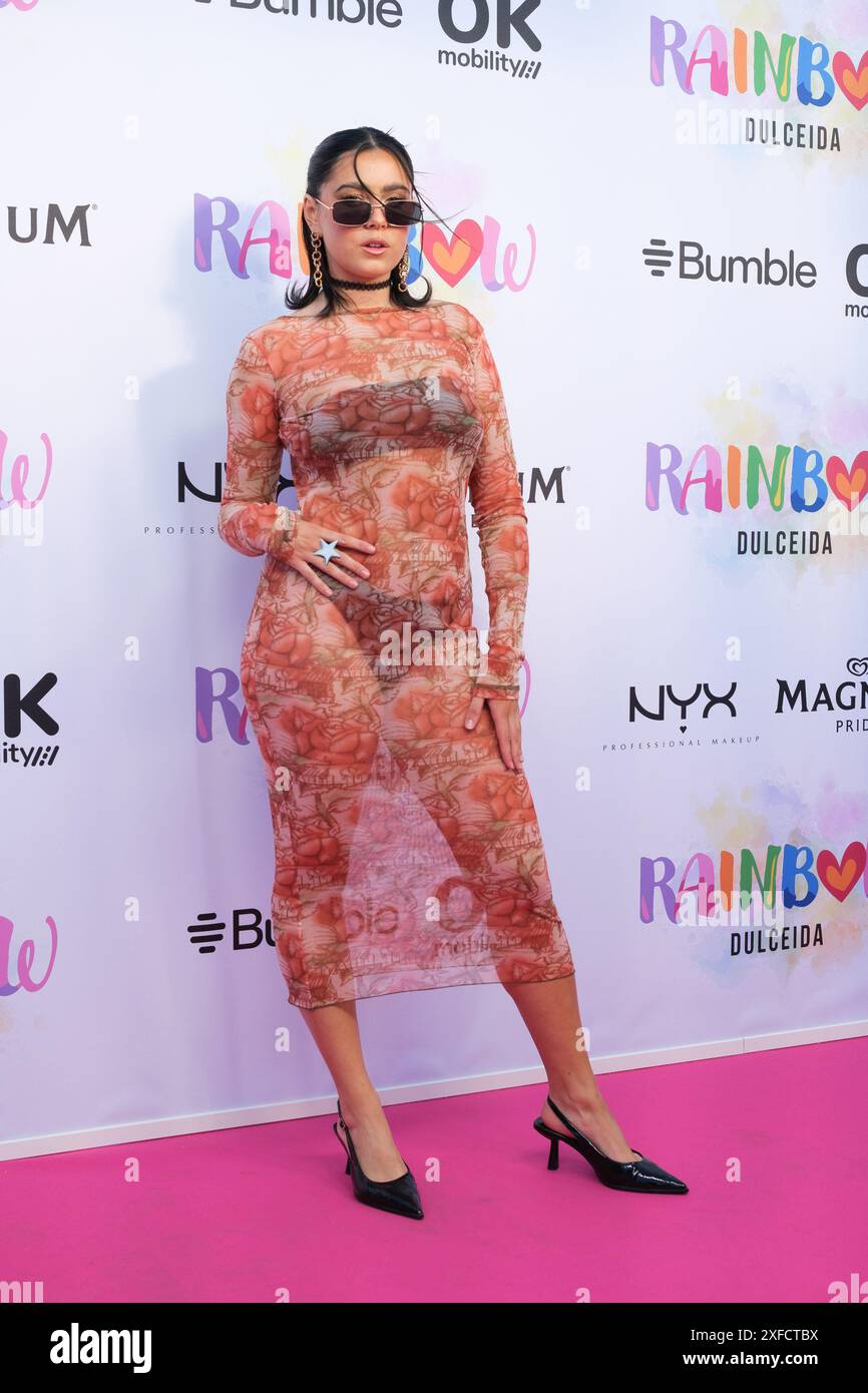 Chiara attend the Rainbow party The terrace of Le Tavernier, July 2 ...