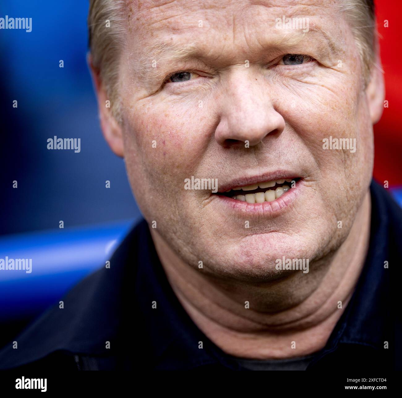 MUNICH - National coach Ronald Koeman during the UEFA EURO 2024 round ...