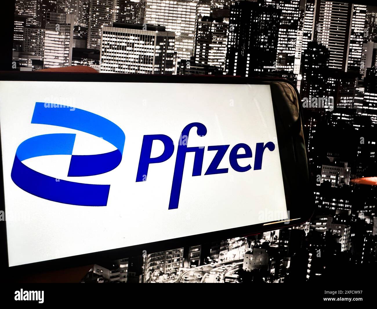 Pfe business logo hi-res stock photography and images - Alamy