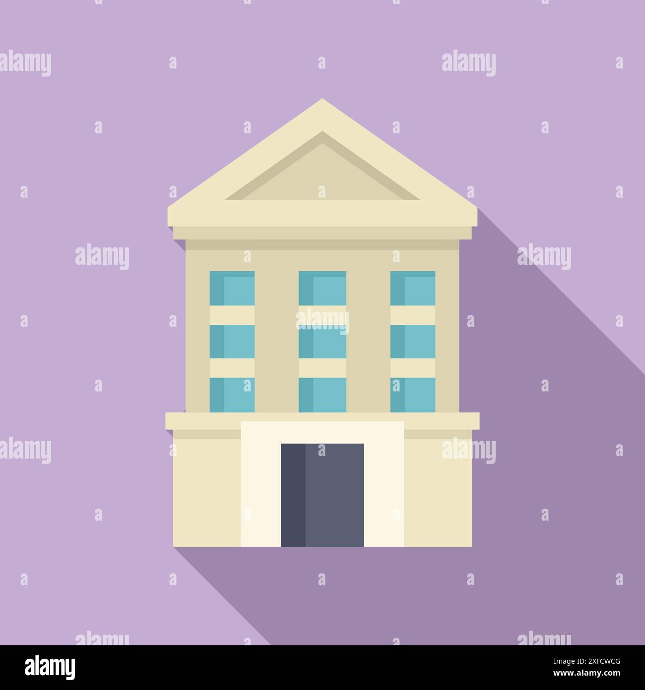 Culture architecture culture imposing facade Stock Vector Images - Alamy