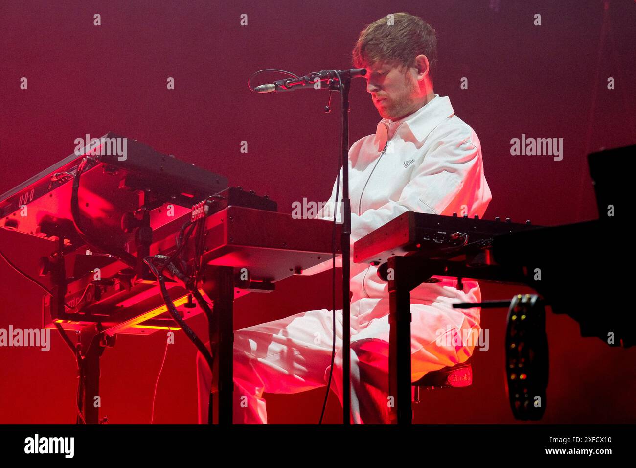 Glastonbury, UK. 30th June, 2024. Grammy award winning vocalist and ...