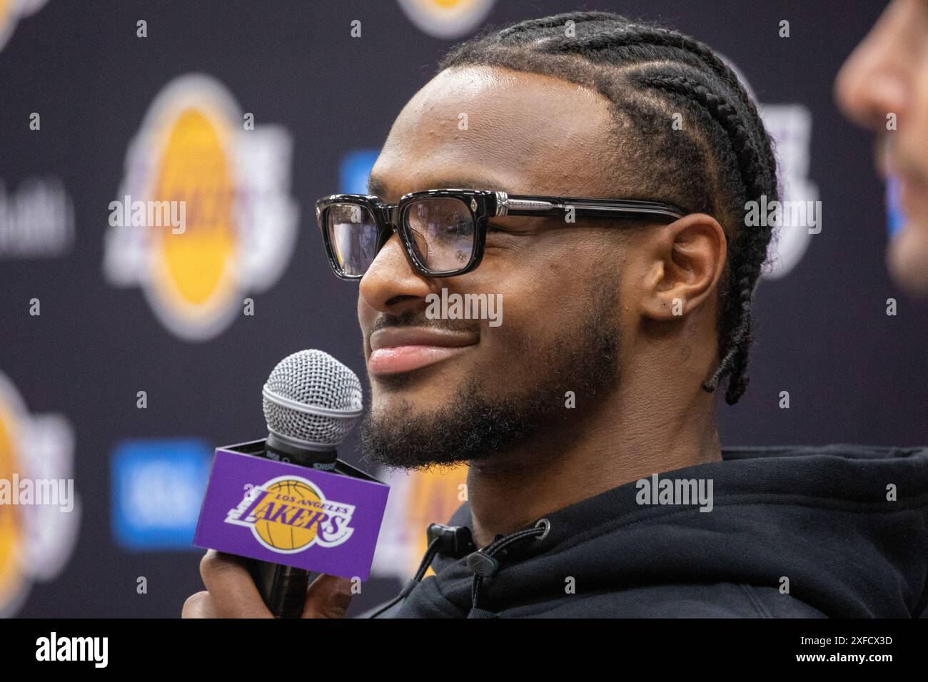Los Angeles, California, USA. 2nd July, 2024. Los Angeles Lakers new ...