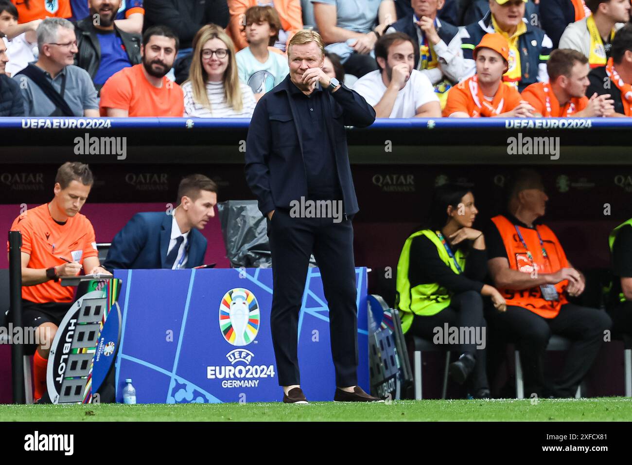 Ronald Koeman (Niederlande, Trainer) GER, Rumaenien (ROM) vs ...