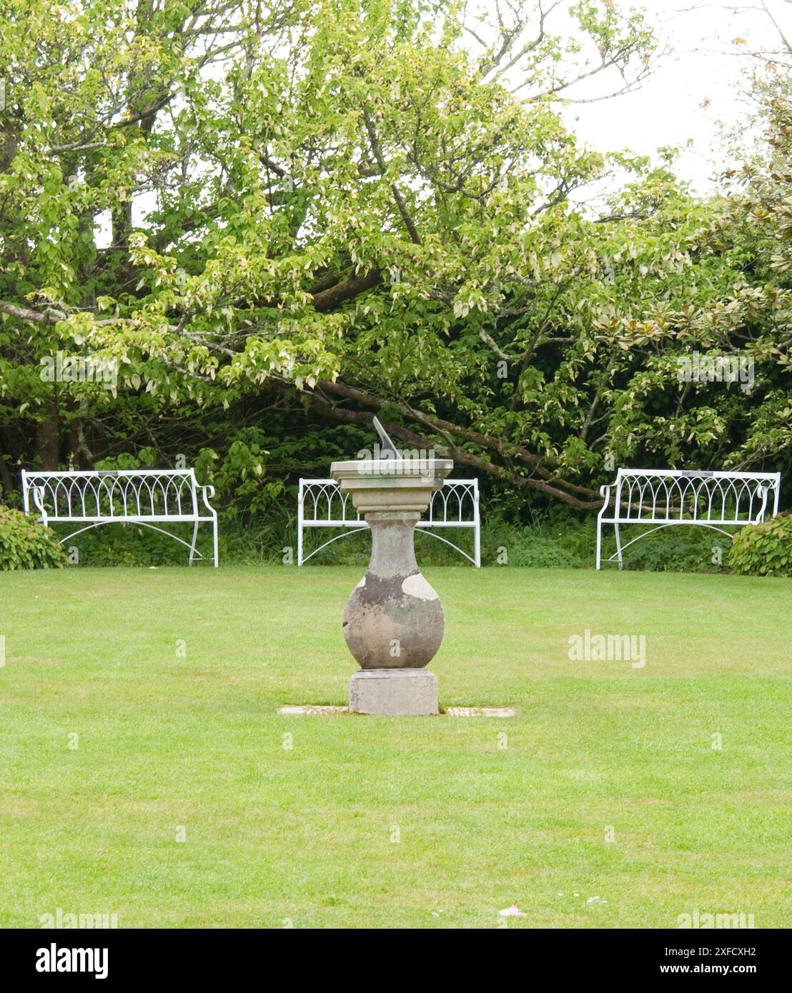 Sundial, Lost Gardens of Heligan, Cornwall, UK. The Lost Gardens of ...