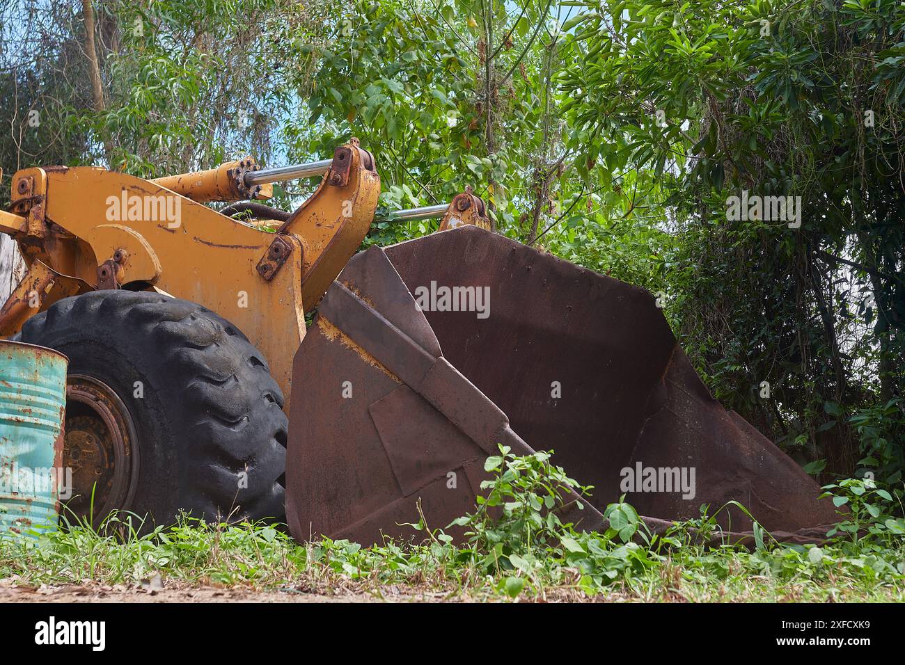 Vegetation taking over industrial hi-res stock photography and images ...