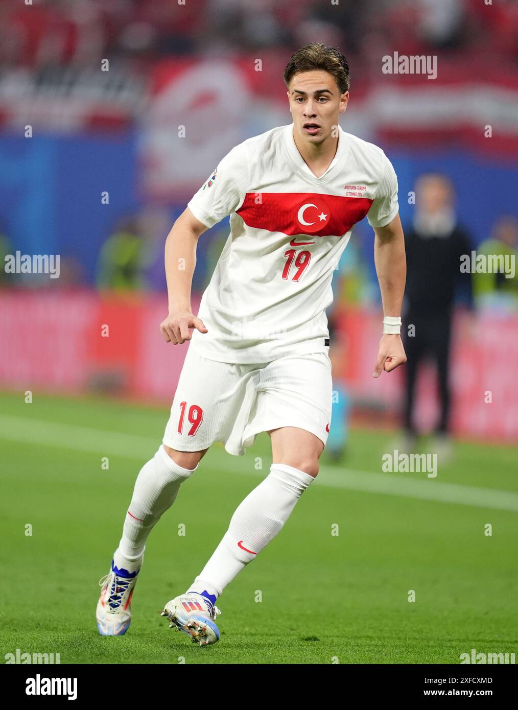 Turkey's Kenan Yildiz during the UEFA Euro 2024, round of 16 match at ...