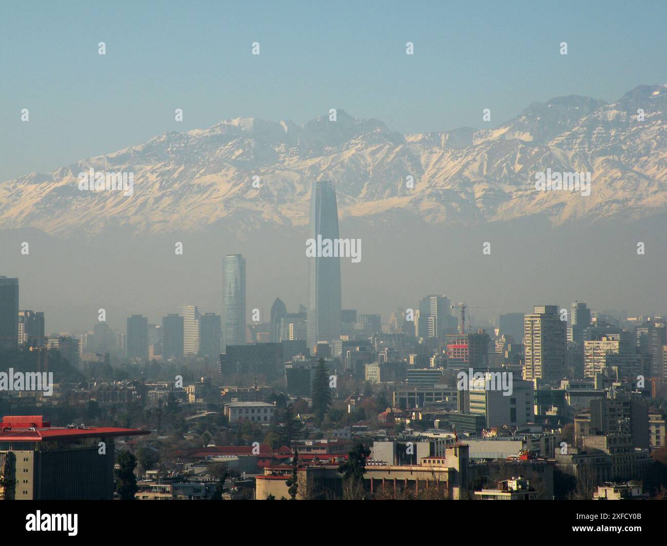 Pollution santiago hi-res stock photography and images - Alamy