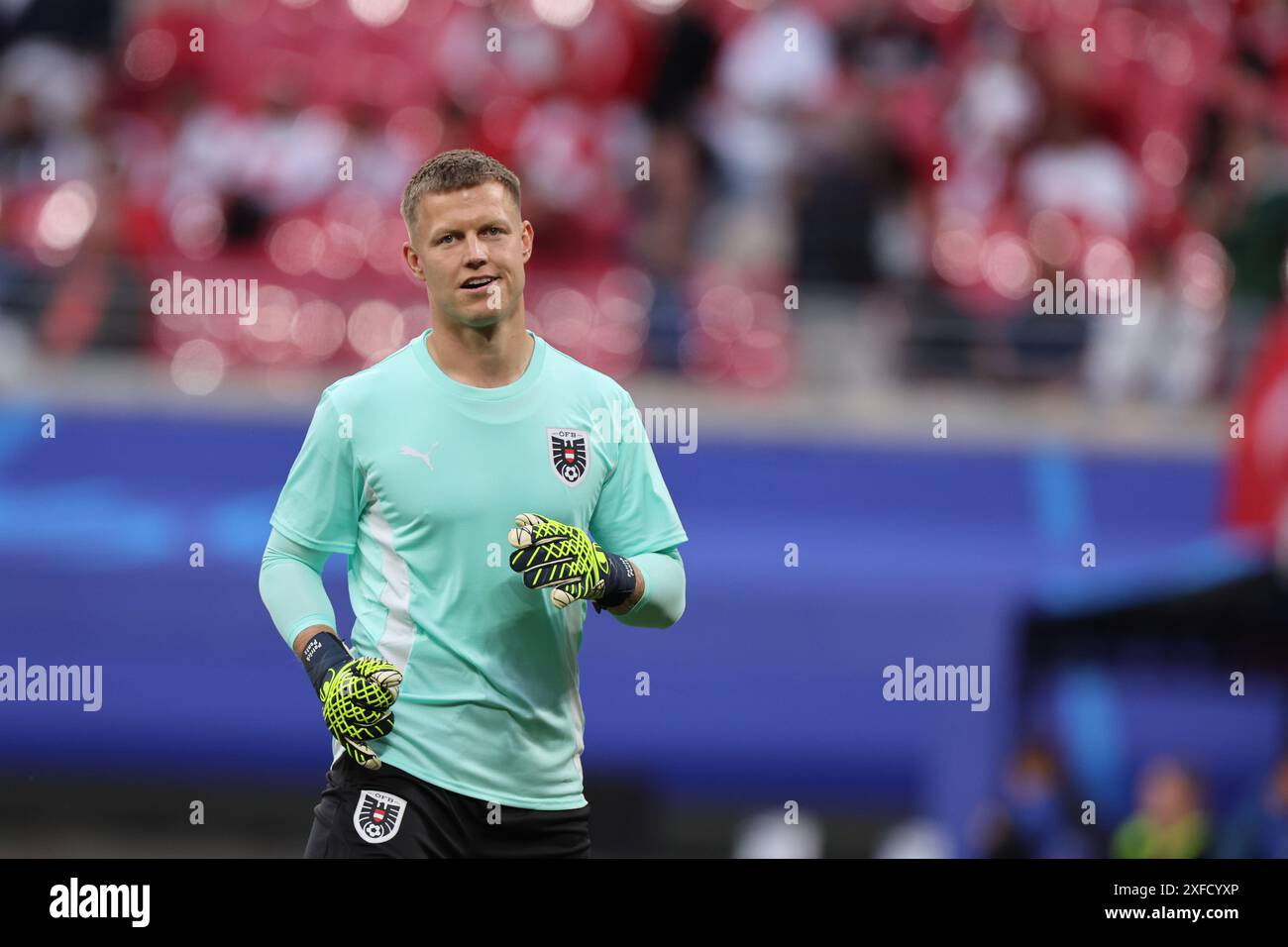 Leipzig, Germany, 2, July, 2024. Patrick Pentz during the match between ...