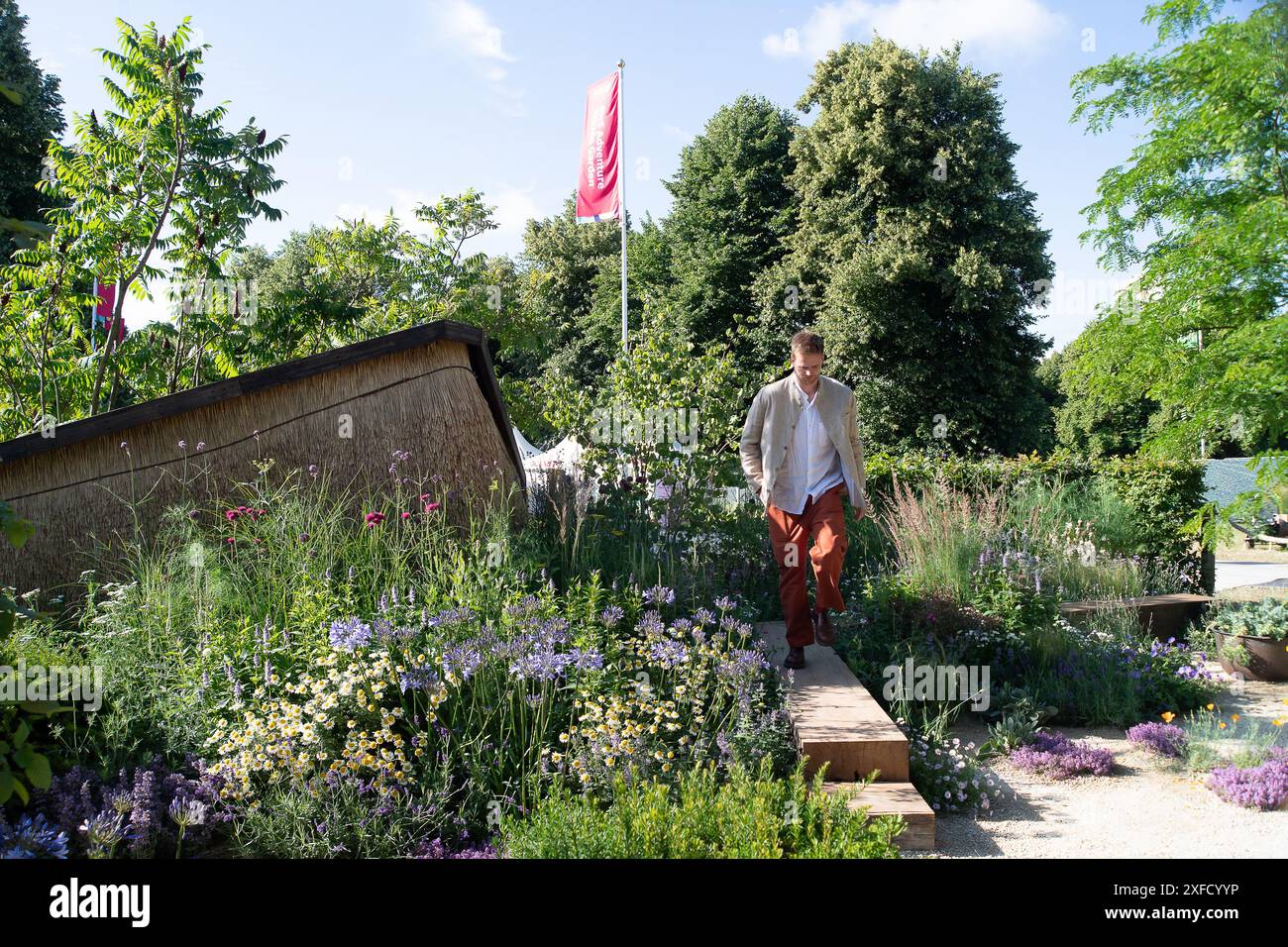 East Molesey, Surrey, UK. 1st July, 2024. One of the RHS Feature ...