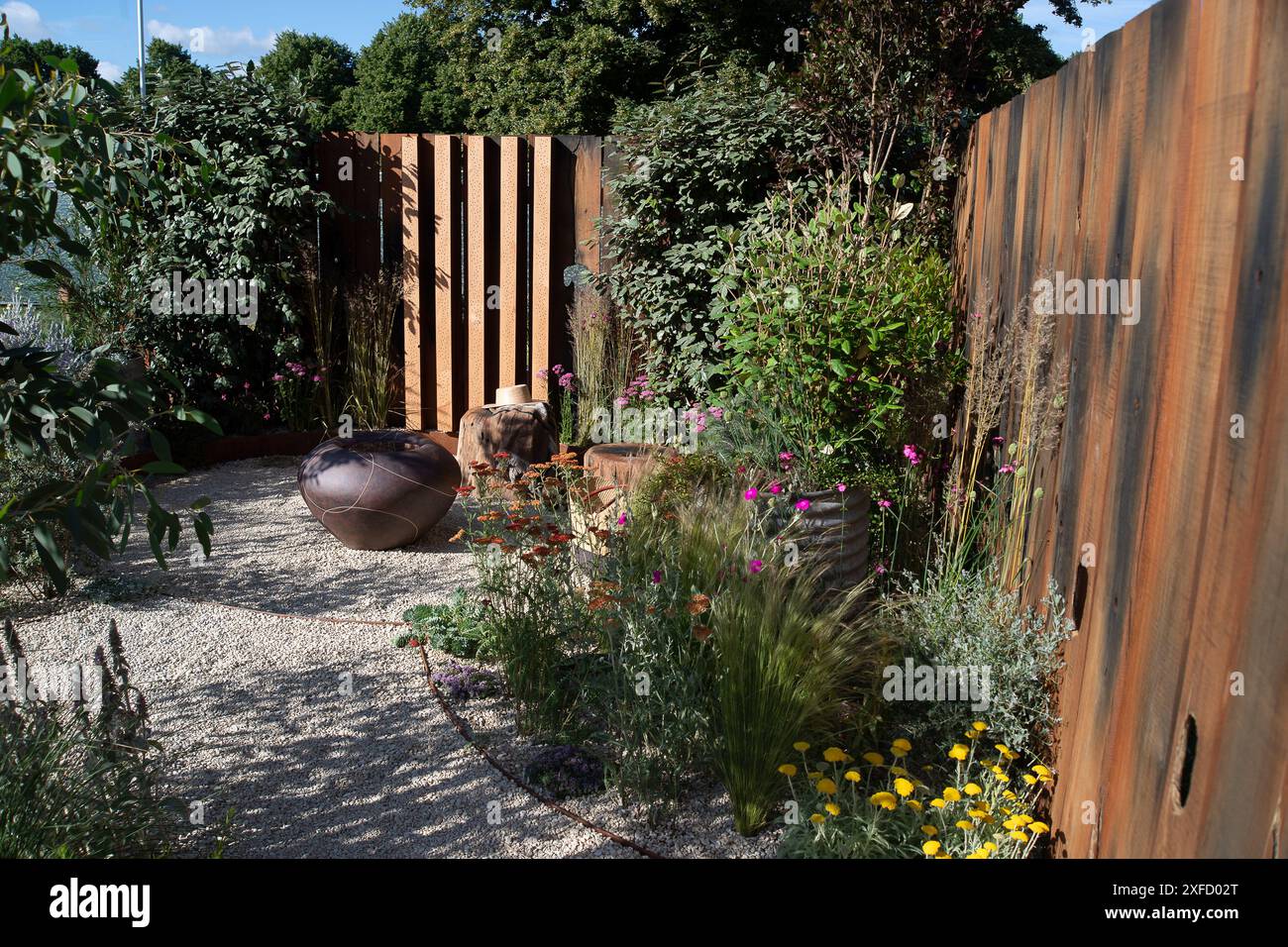 East Molesey, Surrey, UK. 1st July, 2024. The Climate Forward Garden by ...