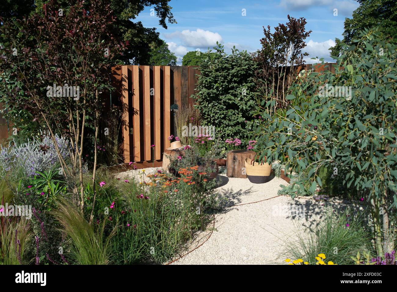 East Molesey, Surrey, UK. 1st July, 2024. The Climate Forward Garden by ...