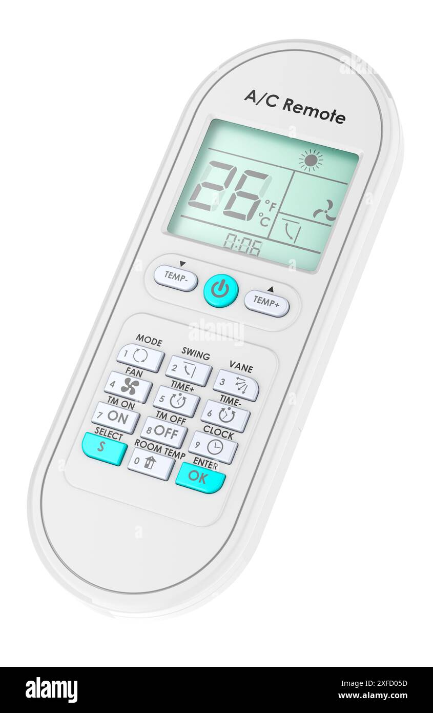 Universal Air Conditioner Remote Control, Conditioning Controller, 3D ...