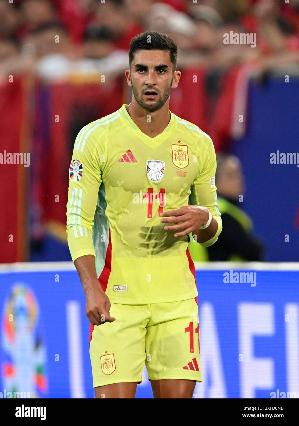DUSSELDORF - Ferran Torres of Spain during the UEFA EURO 2024 group B ...