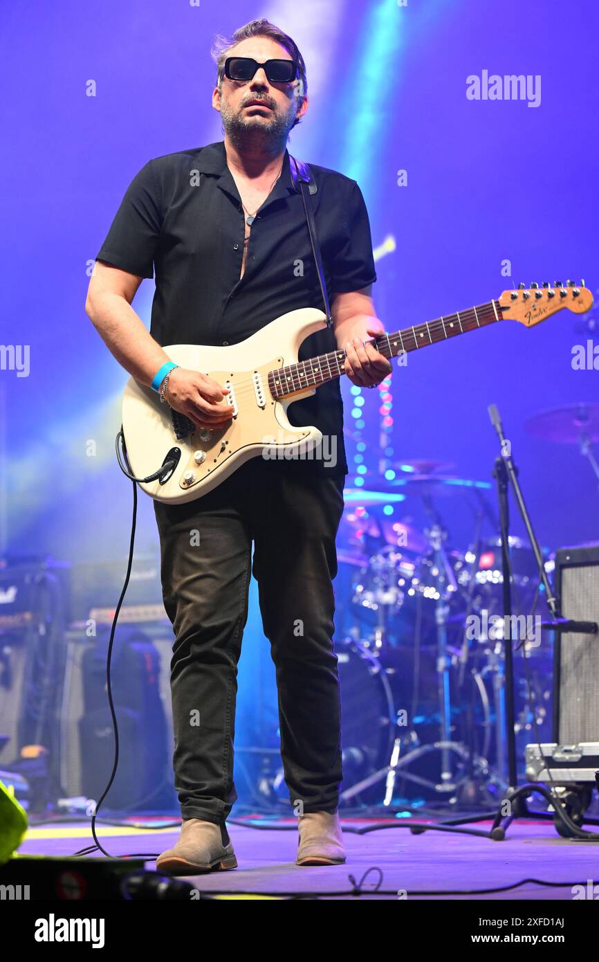 Gianmarco Amicarelli of The Lira performs opening The Libertines Tour ...