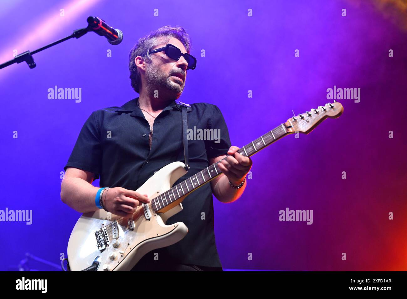 Gianmarco Amicarelli of The Lira performs opening The Libertines Tour ...