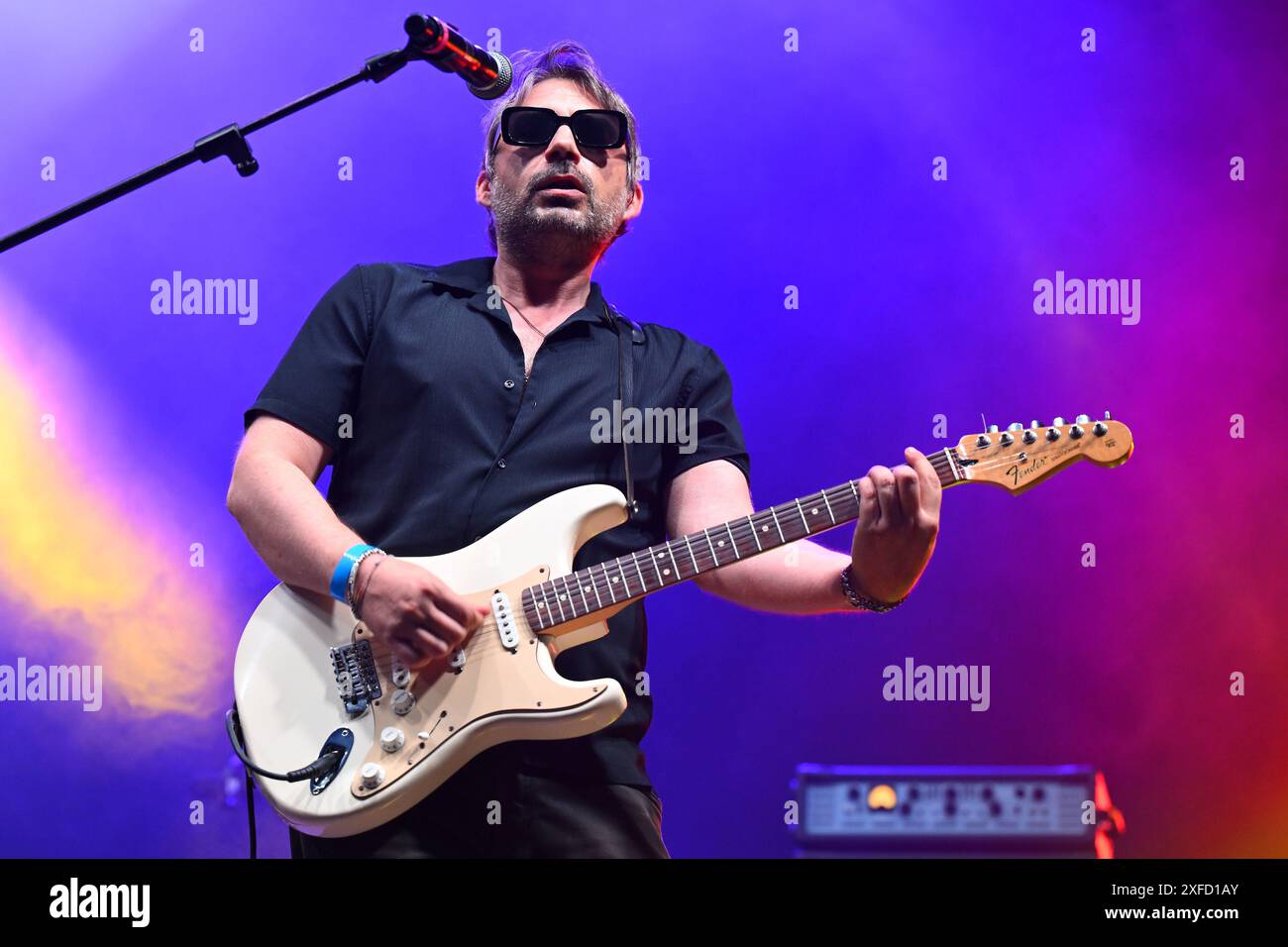 Gianmarco Amicarelli of The Lira performs opening The Libertines Tour ...