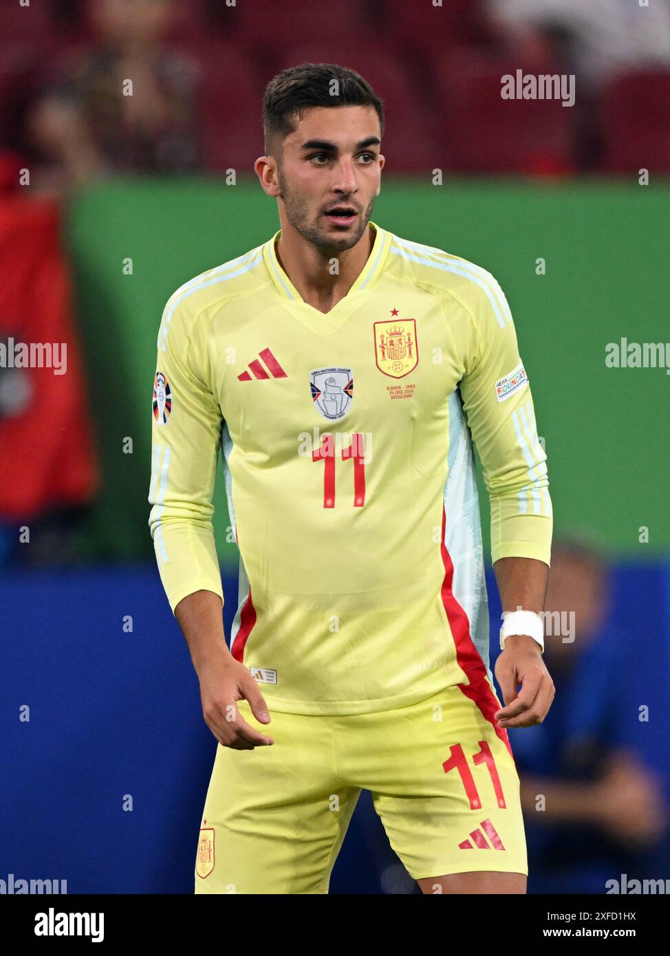 DUSSELDORF - Ferran Torres of Spain during the UEFA EURO 2024 group B ...