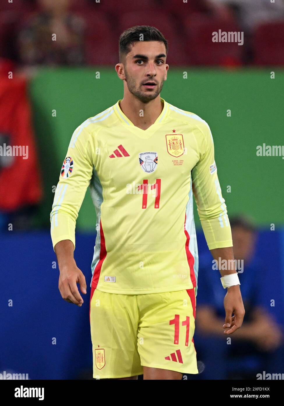 DUSSELDORF - Ferran Torres of Spain during the UEFA EURO 2024 group B ...