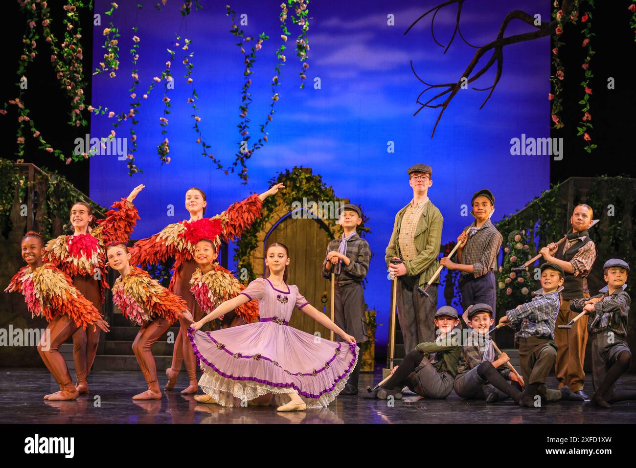 London, UK. 02nd July, 2024. London Children's Ballet, with Constance ...