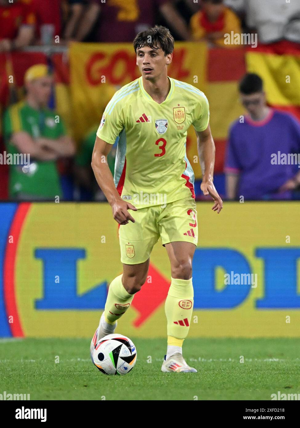 DUSSELDORF - Robin Le Normand of Spain during the UEFA EURO 2024 group ...