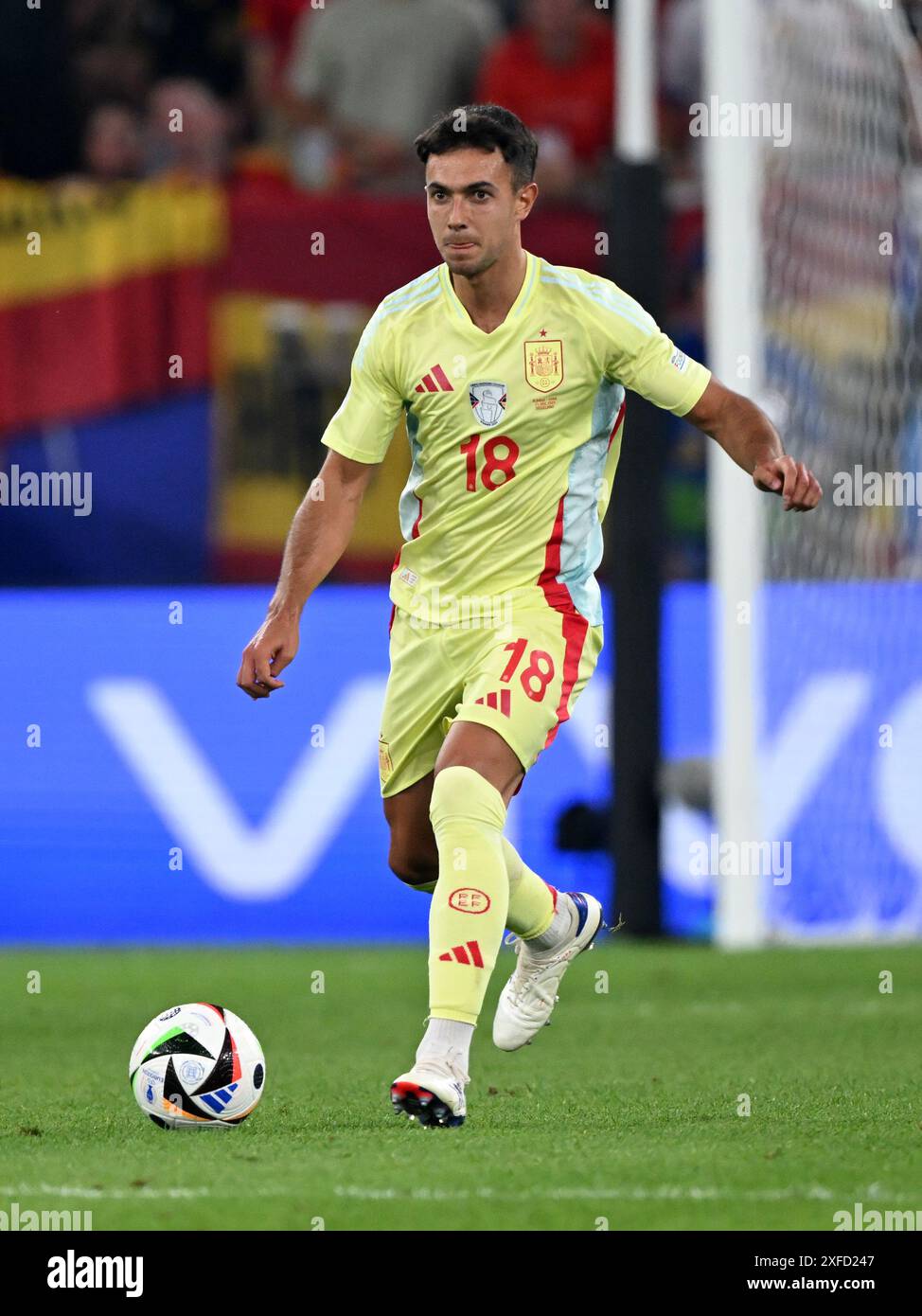 DUSSELDORF - Martin Zubimendi of Spain during the UEFA EURO 2024 group ...