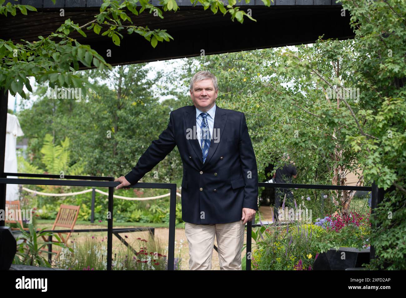 East Molesey, UK. 1st July, 2024. Renowned explorer Ray Mears explores ...