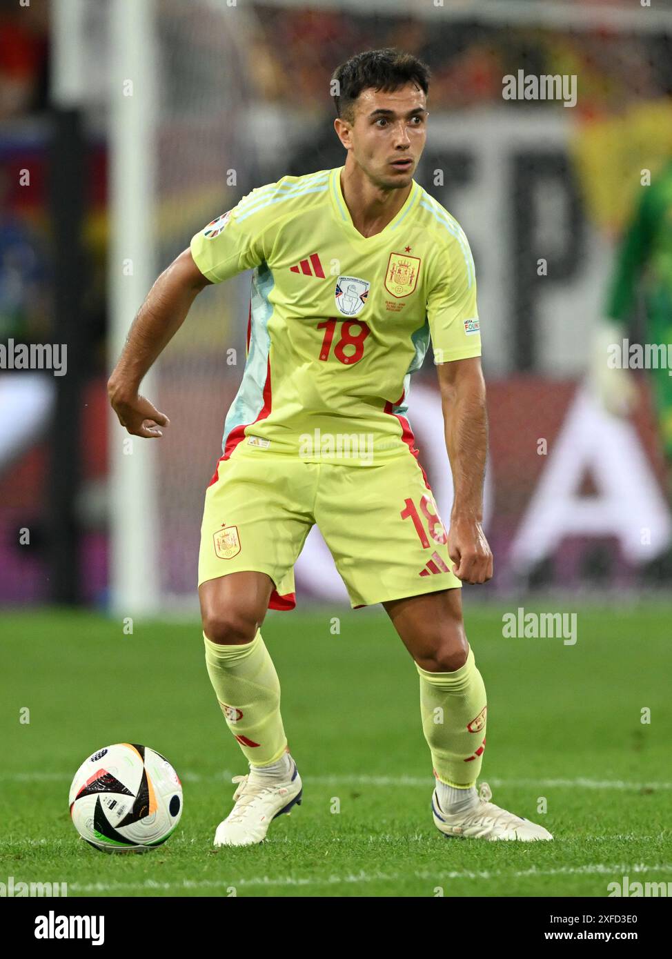 DUSSELDORF - Martin Zubimendi of Spain during the UEFA EURO 2024 group ...